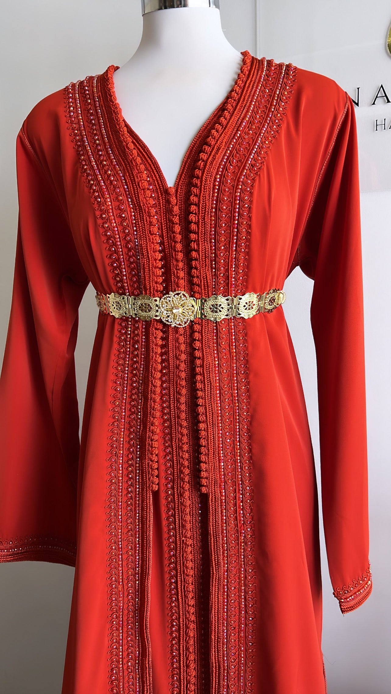 TAKCHITA PERLA ORANGE BRULÉ – Narimane Haute Couture